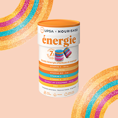 UPSA X NOURISHED : Nouvelle génération de gummies 7 EN 1